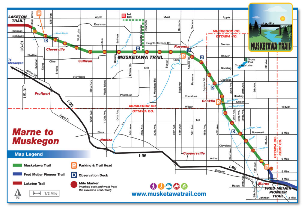 Maps | Musketawa Trail